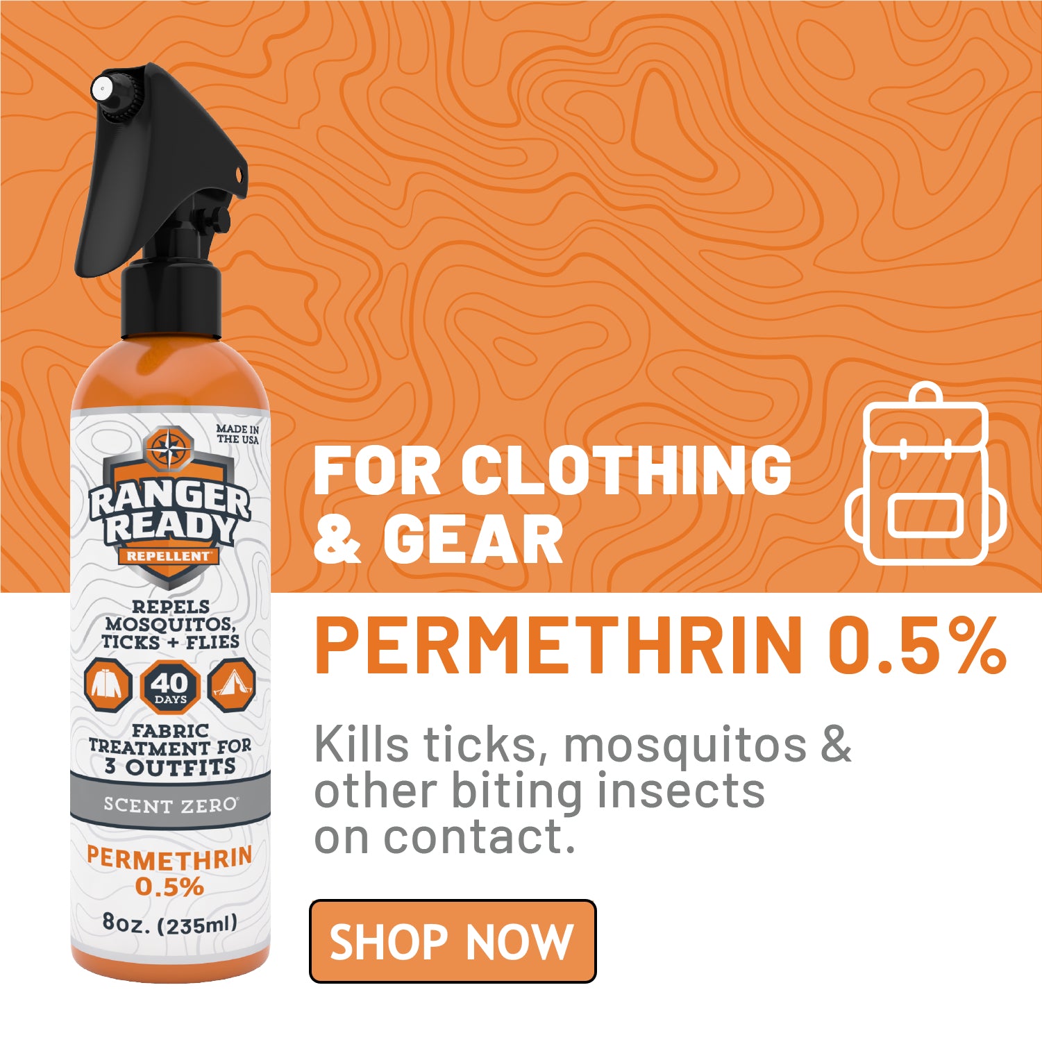 Permethrin Insect Repellent Spray – Ranger Ready Wholesale